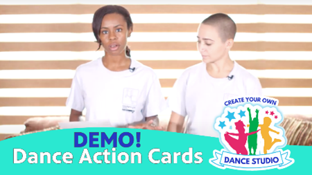 Dance Action Cards Demo | Create Your Own Dance Studio | PBS LearningMedia