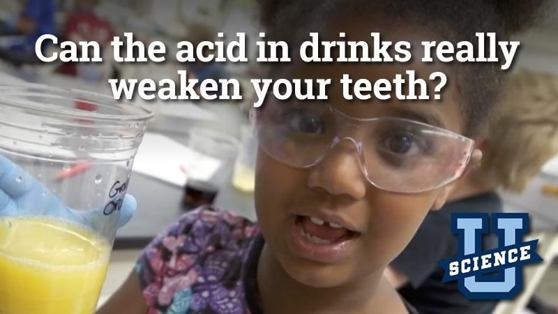 Can the Acid in Drinks Really Weaken Your Teeth? | Science-U | PBS ...