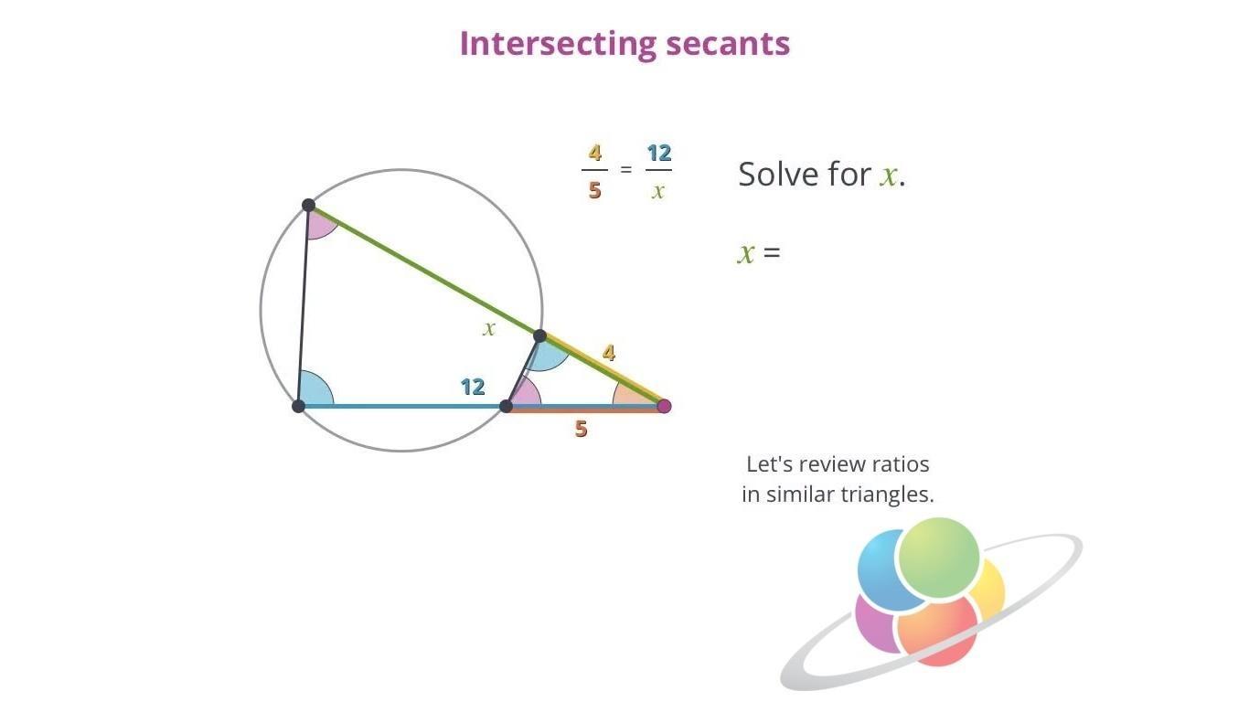 Intersecting Secants Theorem Explained W 15 Examples Images Intersecting Secants Theorem Explained W 15 Examples Images