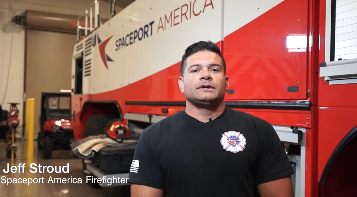 Jeff Stroud: Spaceport America Firefighter | My Path | PBS LearningMedia