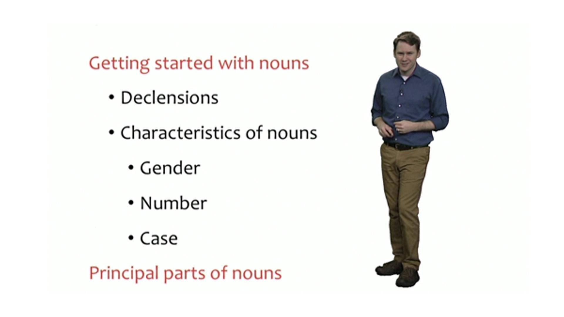 The Latin Noun | Latin Grammar | PBS LearningMedia