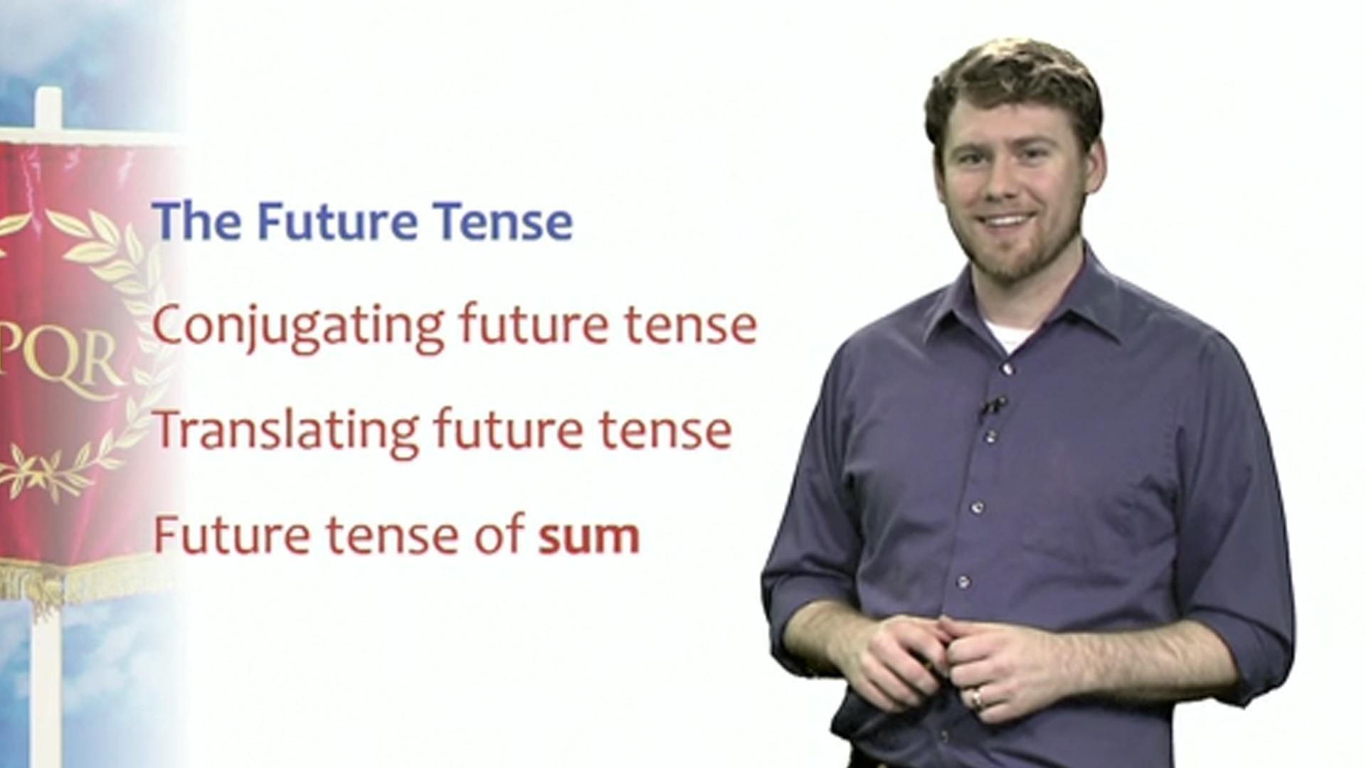The Future Tense of 1st and 2nd Conjugation Verbs | Latin Grammar | PBS ...