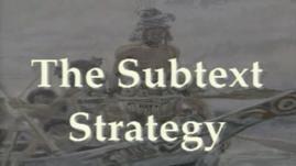 The Subtext Strategy | Integrated Teaching | Grades 13+ The Arts ...