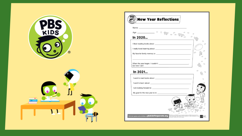 New Year Reflections | PBS KIDS | PBS LearningMedia