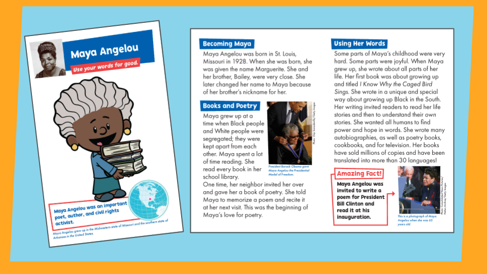 Maya Angelou Reader | Xavier Riddle and the Secret Museum | PBS ...