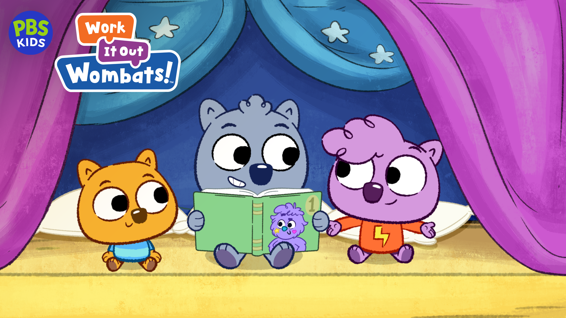 Sticker Monster Storytime | Work It Out Wombats!® | PBS LearningMedia