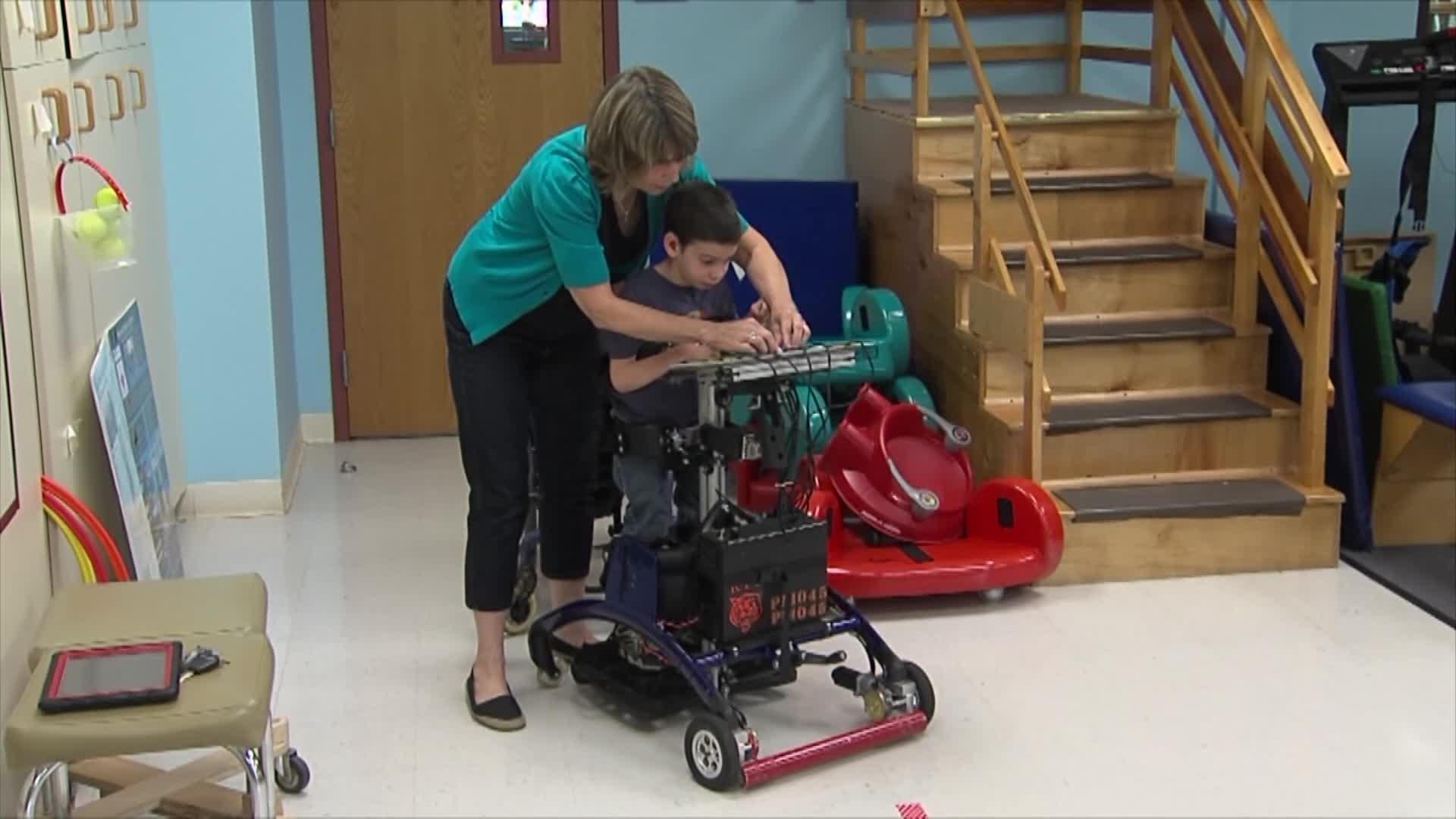 Mobile Pediatric Stander Benefits Children | Move to Include | PBS ...