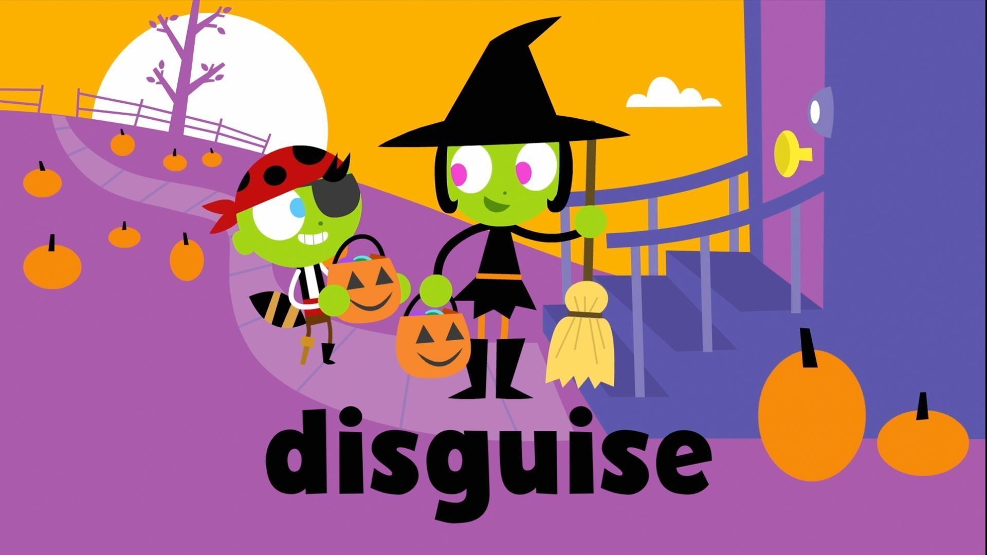 Word Of The Week Disguise Dot S Spot Pbs Learningmedia