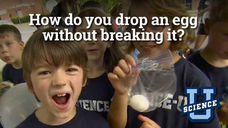 How Do You Drop an Egg Without Breaking It? | Science-U | PBS LearningMedia