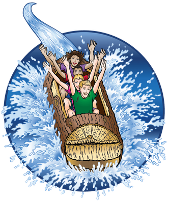 Log Flume Water Ride | Clipart | The Arts | Image | PBS LearningMedia