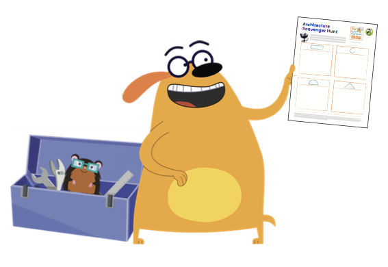 Architecture Scavenger Hunt - Activity | The Ruff Ruffman Show | PBS ...