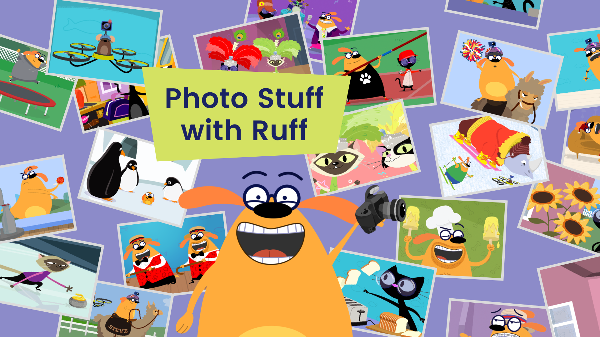 Photo Stuff with Ruff - App | The Ruff Ruffman Show | PBS LearningMedia