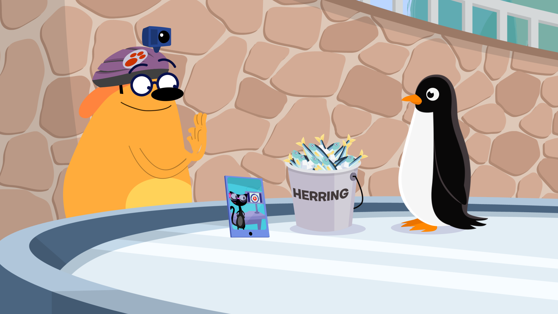 Plushie on Ice! - Video | The Ruff Ruffman Show | PBS LearningMedia