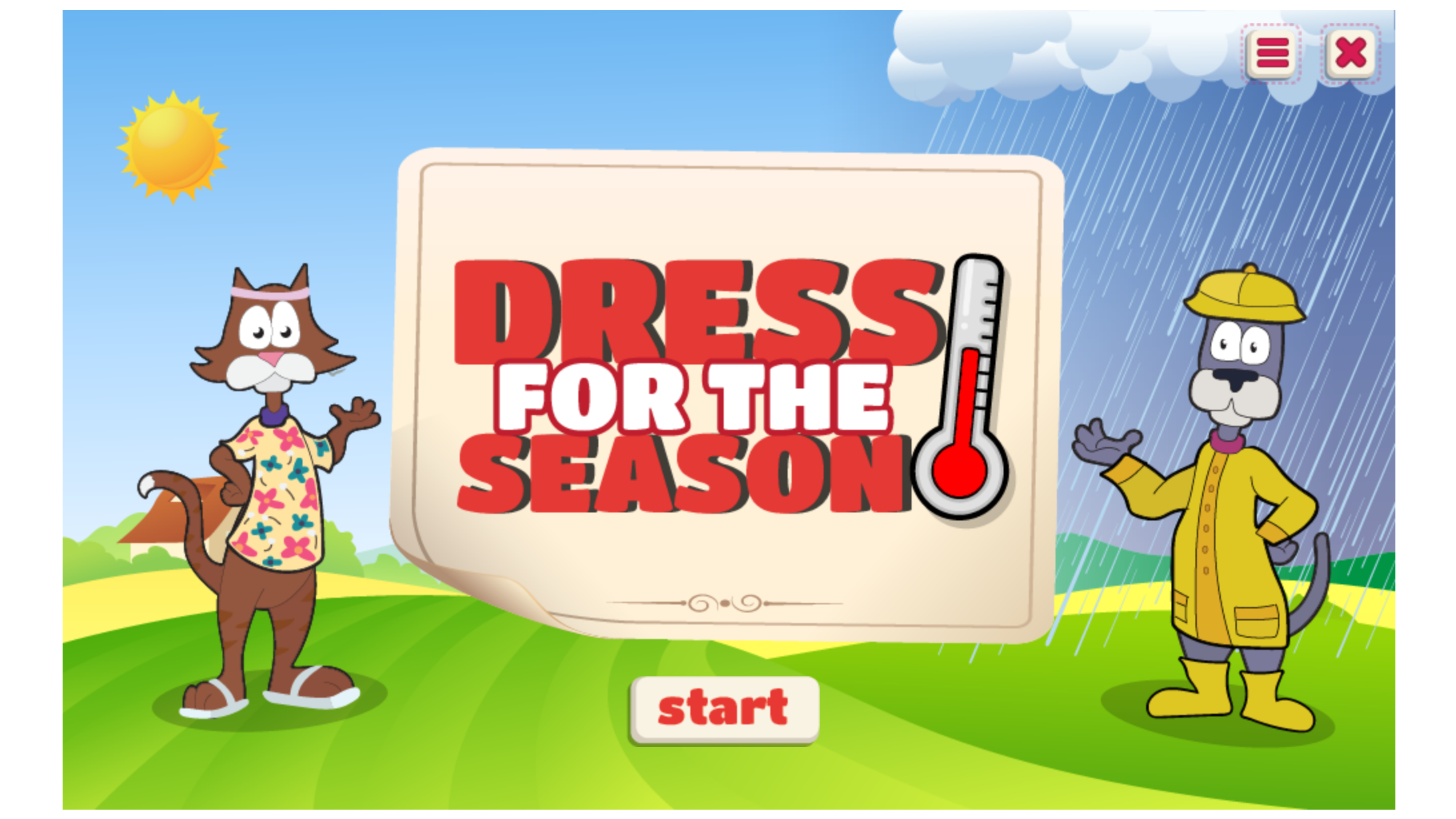 Dress For The Weather Preschool Activities K Music
