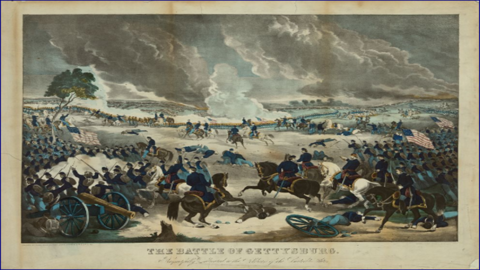 Civil War Battle Of Gettysburg