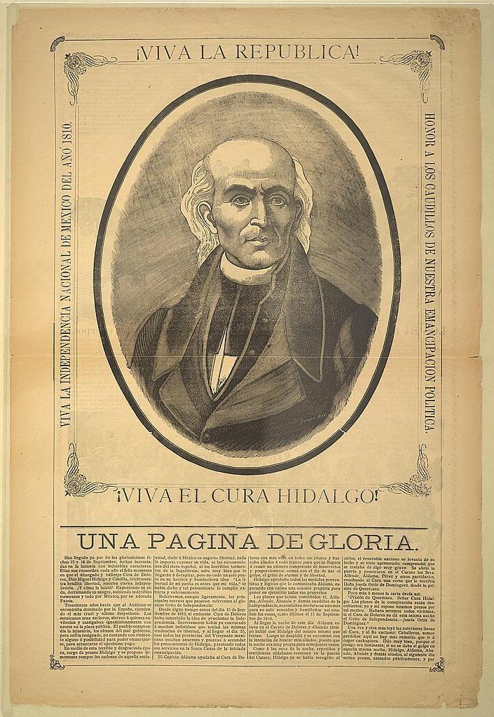 Father Miguel Hidalgo, Broadside, 1913, Mexico | PBS LearningMedia