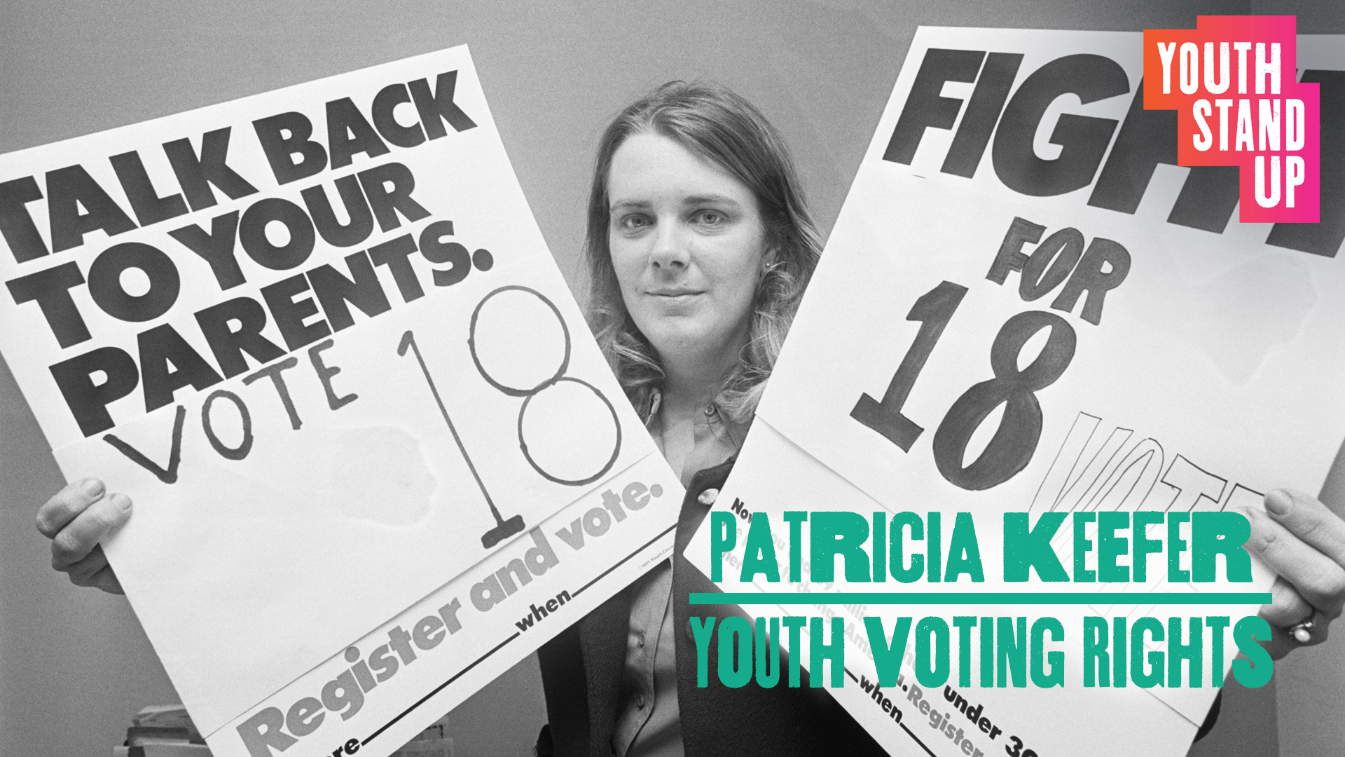 Civic Leader Patricia Keefer: Youth Voting Rights | Youth Stand Up ...