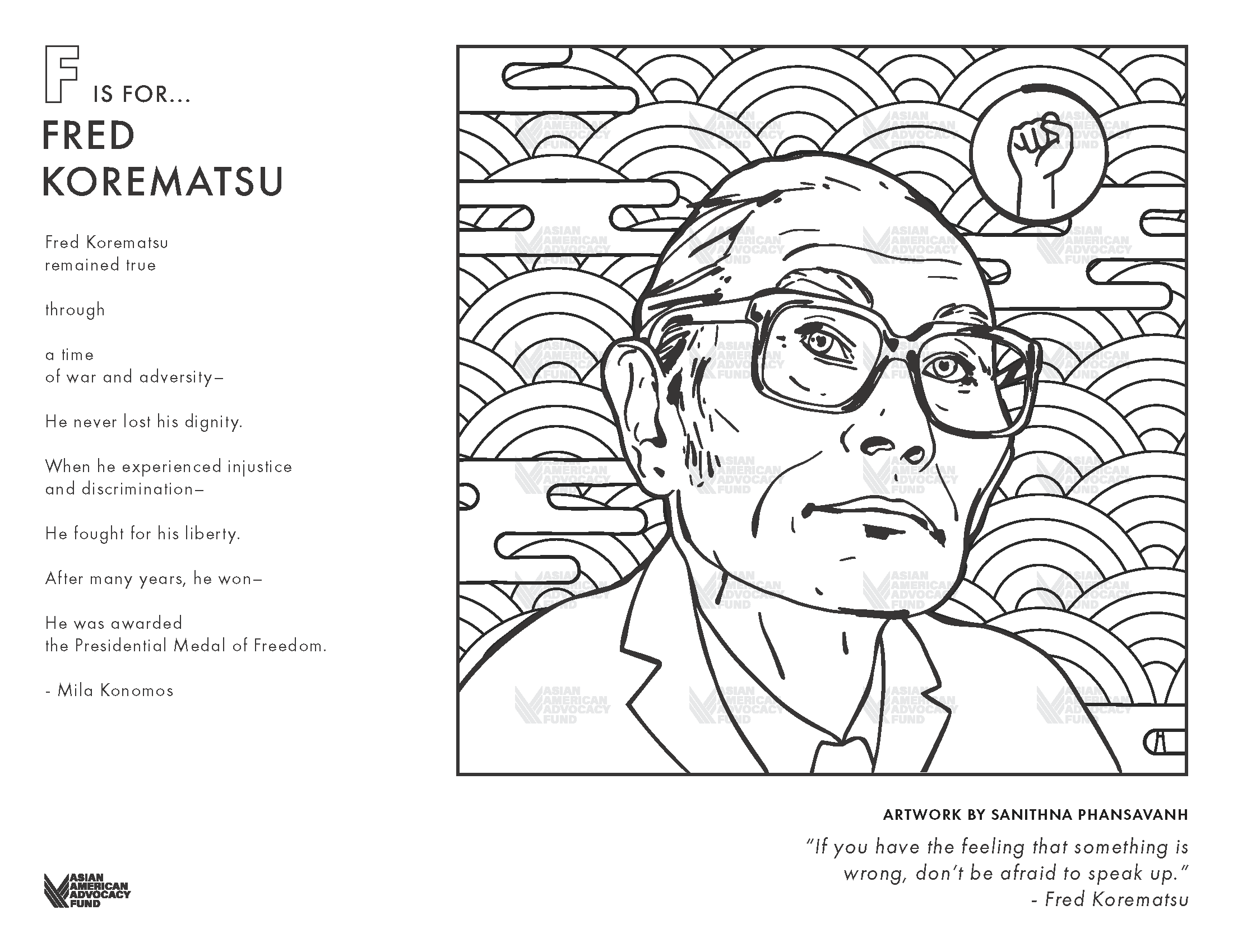 F is for Fred Korematsu | ABC's of AAPIs | PBS LearningMedia