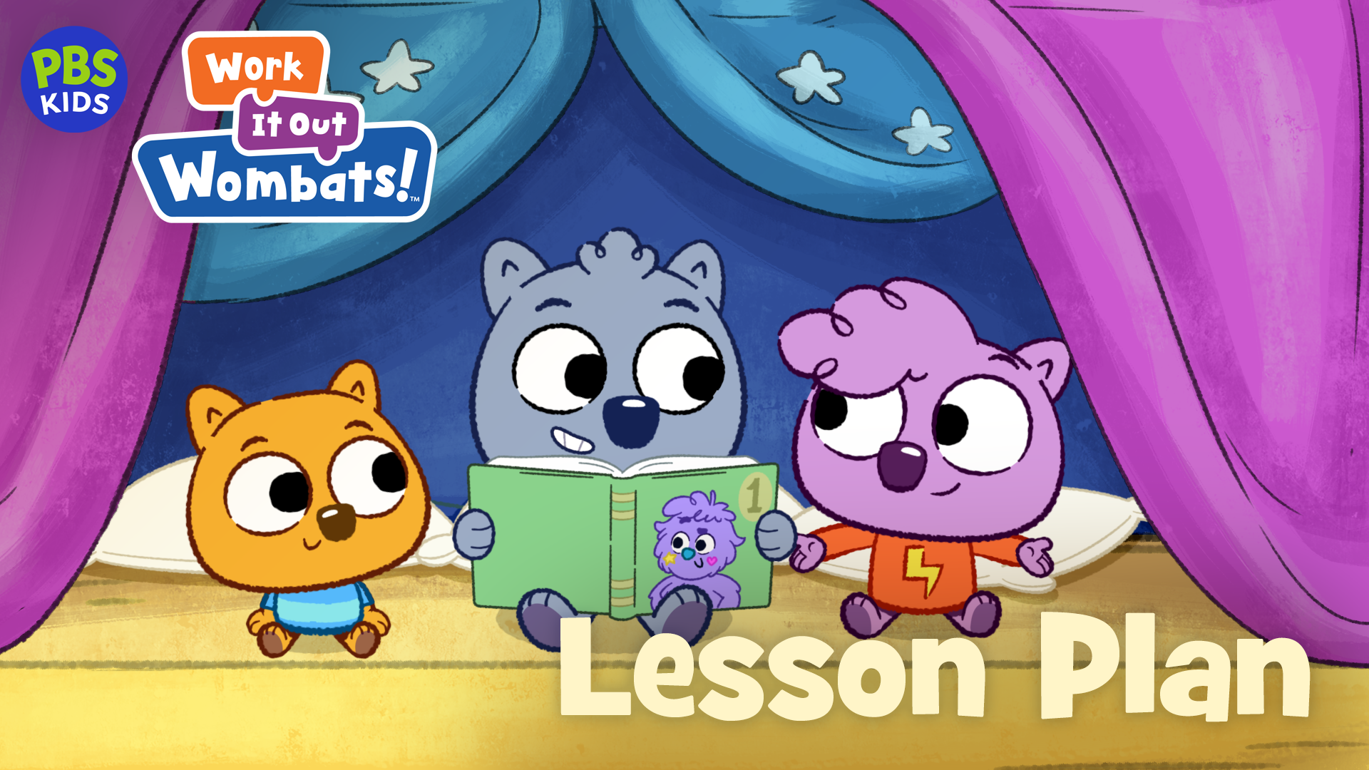 Sticker Monster Storytime Lesson Plan | Work It Out Wombats!® | PBS LearningMedia