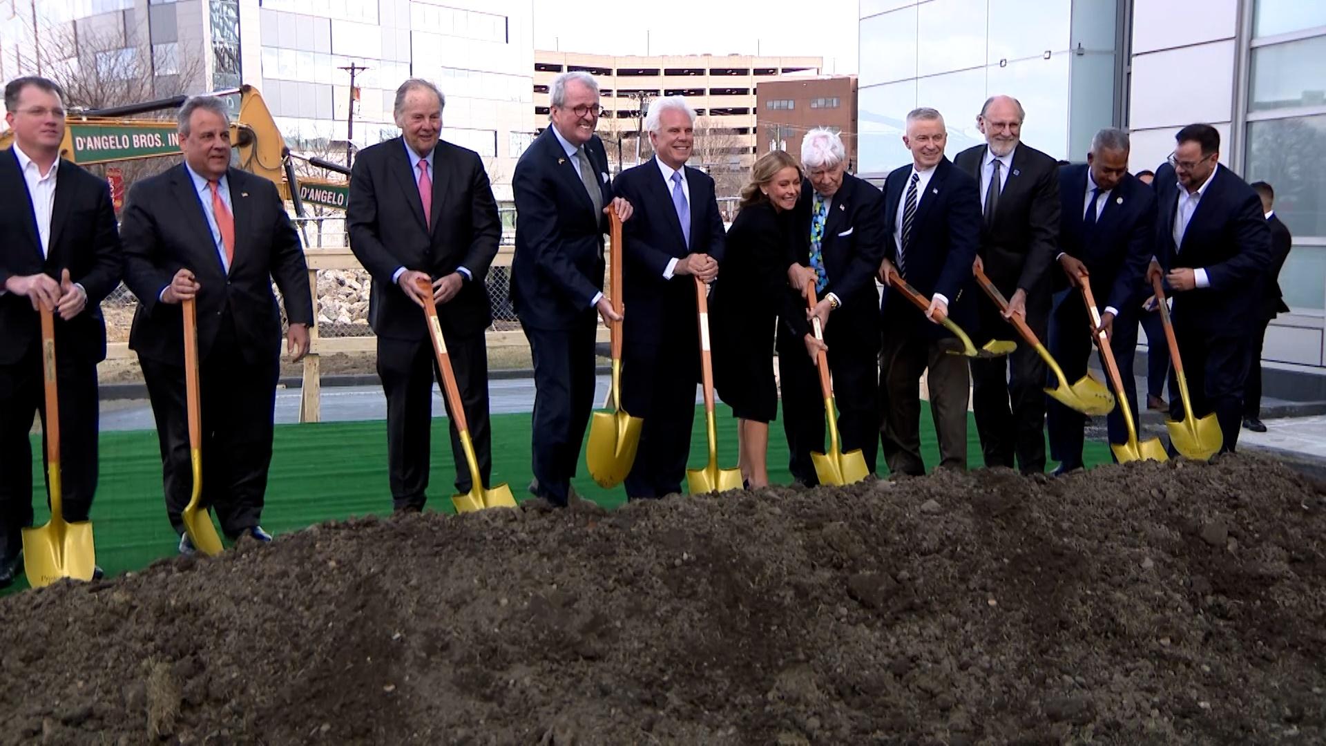 A hospital groundbreaking in Camden drew powerful guests | NJ Spotlight ...