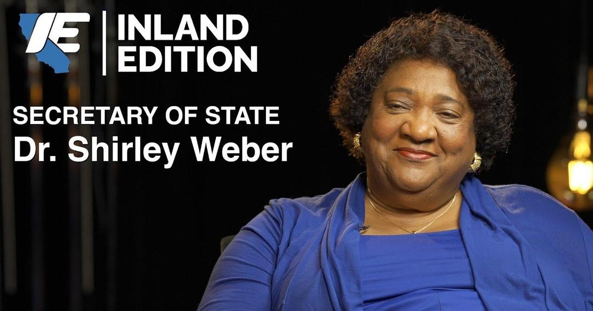 Inland Edition | Shirley N. Weber, Ph.D., California Secretary of State ...