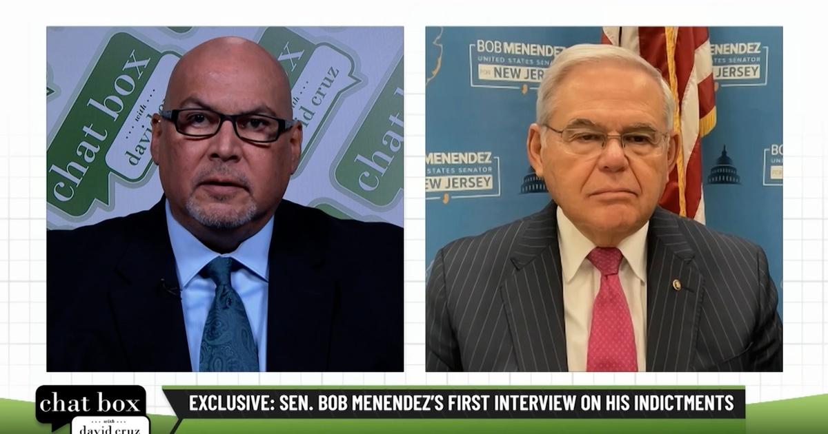 Chat Box with David Cruz | EXCLUSIVE: Sen. Bob Menendez on his ...