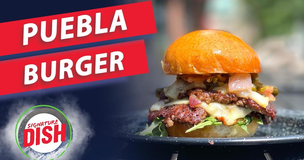 Signature Dish | Hill East Burger's Smoked Puebla Burger Has Texas ...
