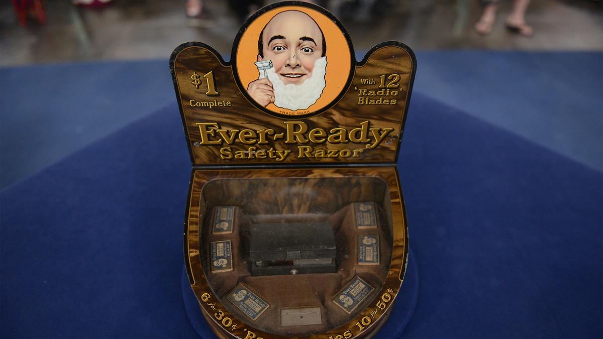 Appraisal: Ever-Ready Razor Counter Display, ca. 1920 | Antiques ...