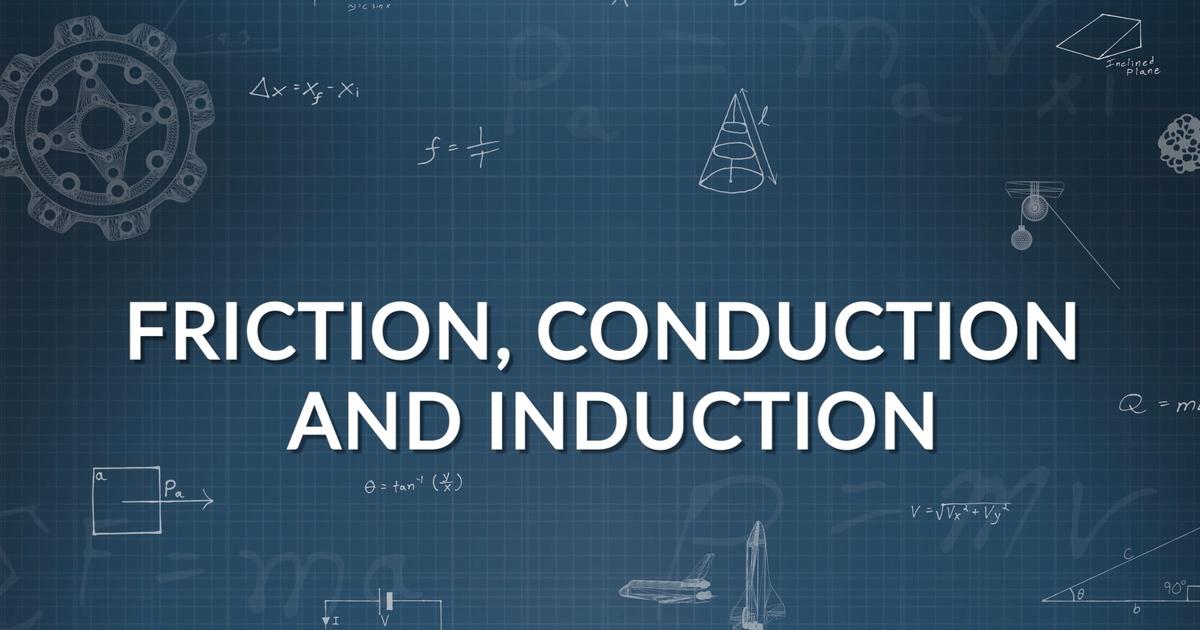 Physics in Motion | Closer Look 5B: Friction, Conduction, and Induction ...