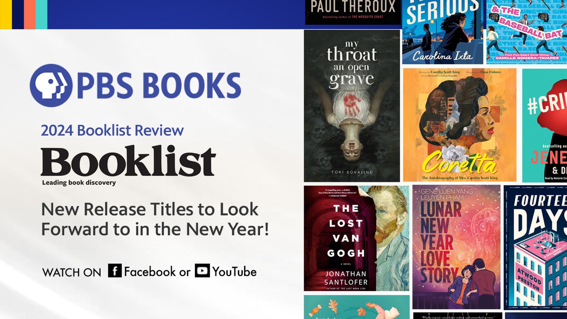 What to Read in 2024 with Booklist Reader | PBS Books | THIRTEEN - New ...
