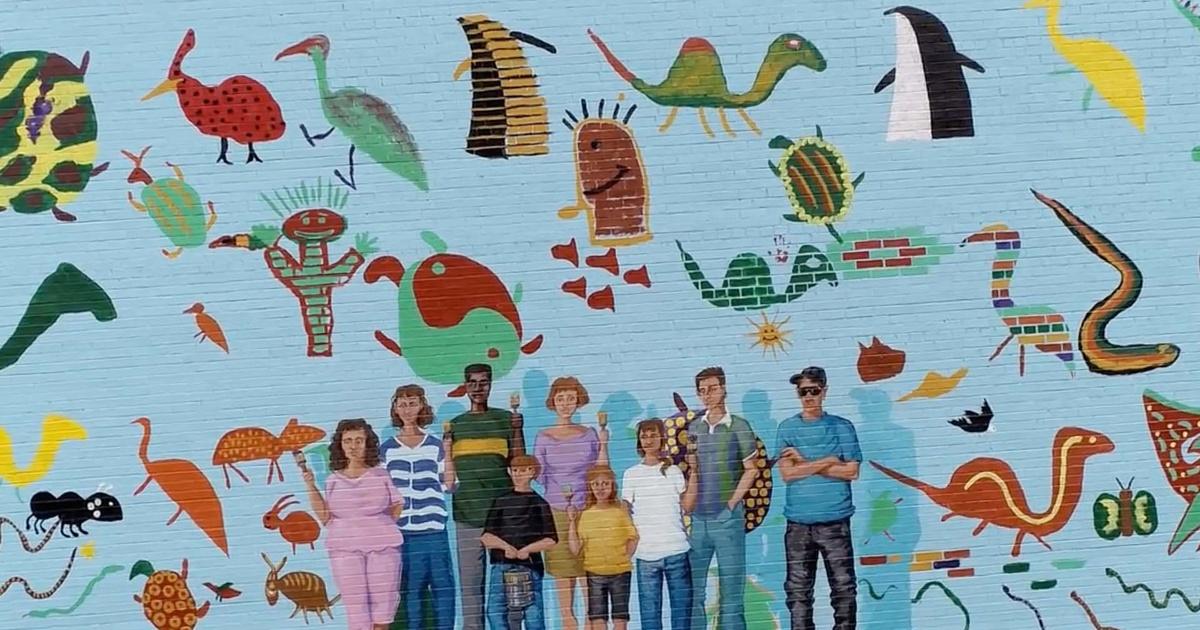 My Home, NC | Restoring the Clyde Jones Mural with Artist Thomas Begley ...