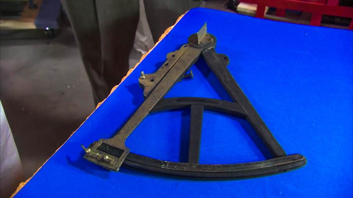 Appraisal: Hadley’s Quadrant, ca. 1715 | Watch on PBS Wisconsin