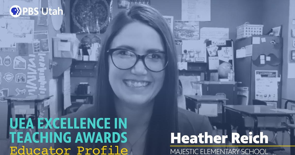 PBS Utah Presents | 2021 UEA Excellence in Teaching Awards - Heather ...