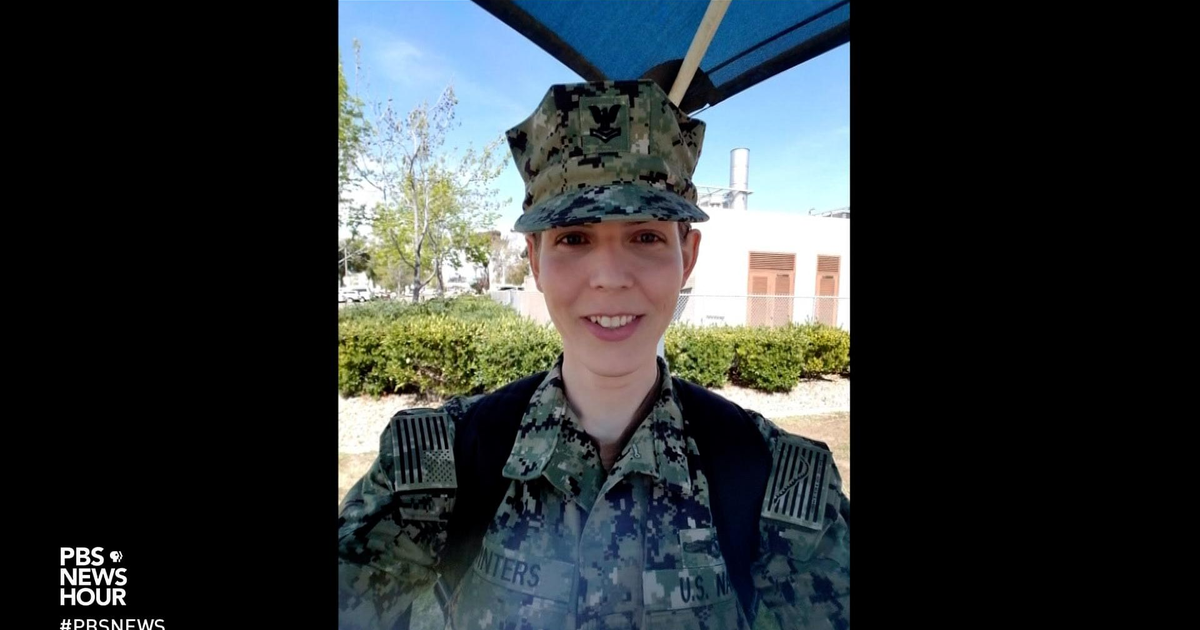 PBS News Hour | What military service means for this transgender sailor ...