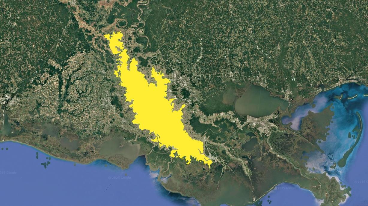 How Louisiana's Mega Swamp Breaks Hurricanes | Watch on PBS Wisconsin