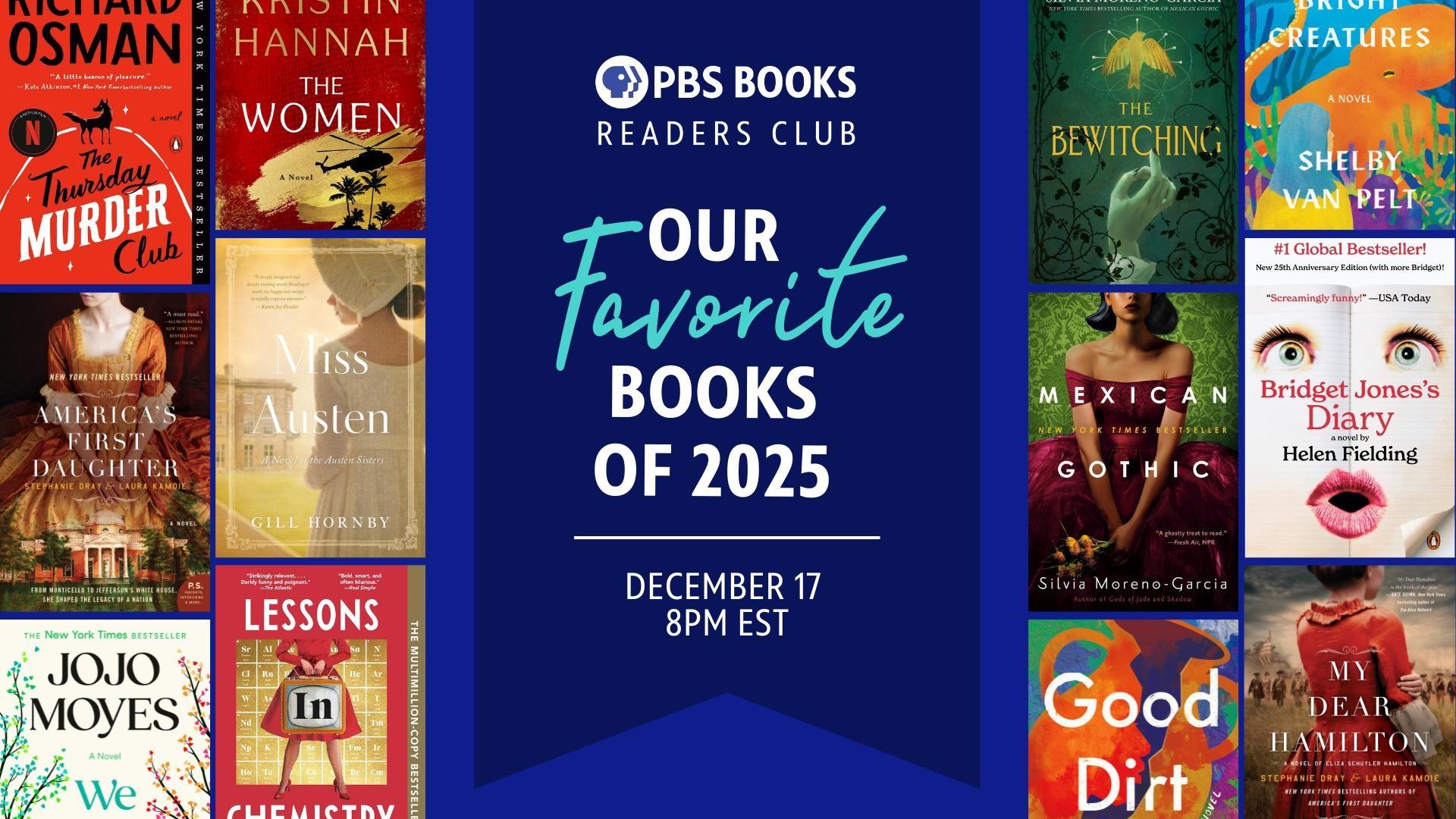 Readers Club | Ep. 212: Our Favorite Books of 2025 | PBS Books ...