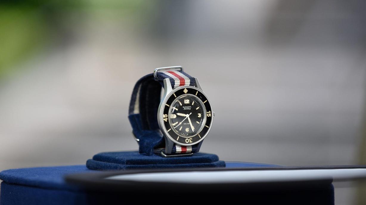Appraisal: Blancpain "Aqua-Lung" Diver's Watch, ca. 1961 | Watch on PBS ...