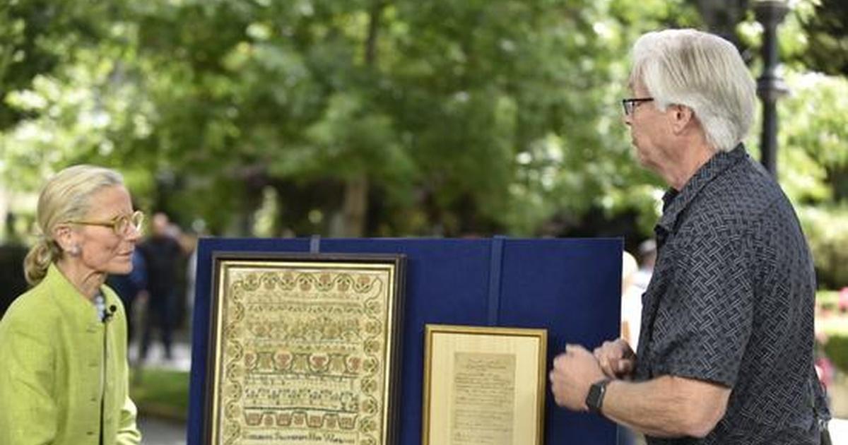 Antiques Roadshow Appraisal 1788 Elizabeth Shoemaker Needlework Sampler Season 24 Episode