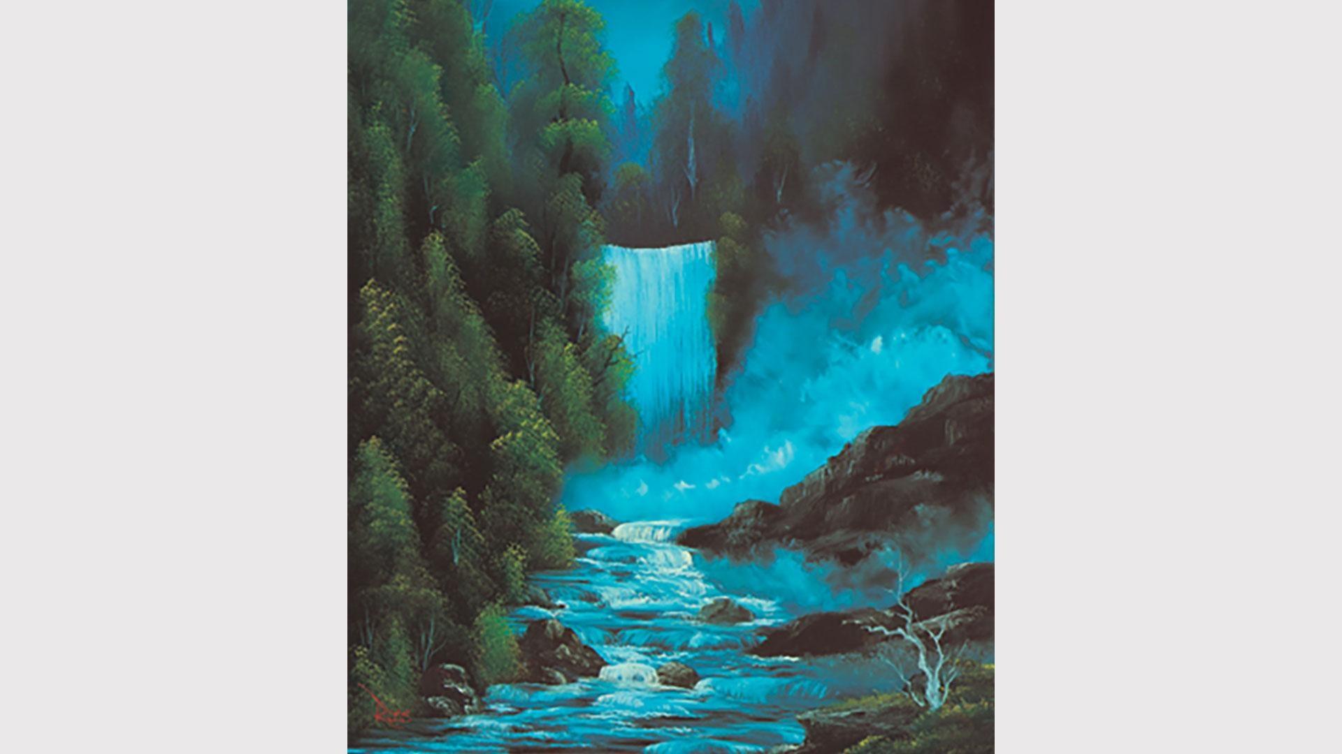 Waterfall Wonder | The Best of the Joy of Painting with Bob Ross ...