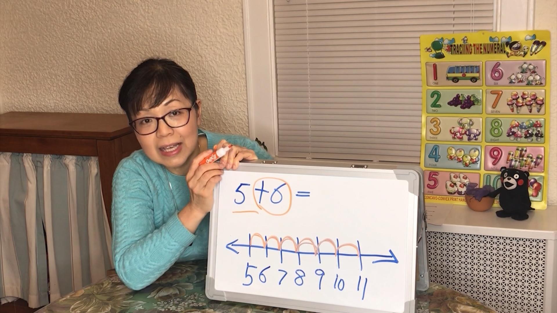 ADD USING AN OPEN NUMBER LINE | Let's Learn | THIRTEEN - New York ...