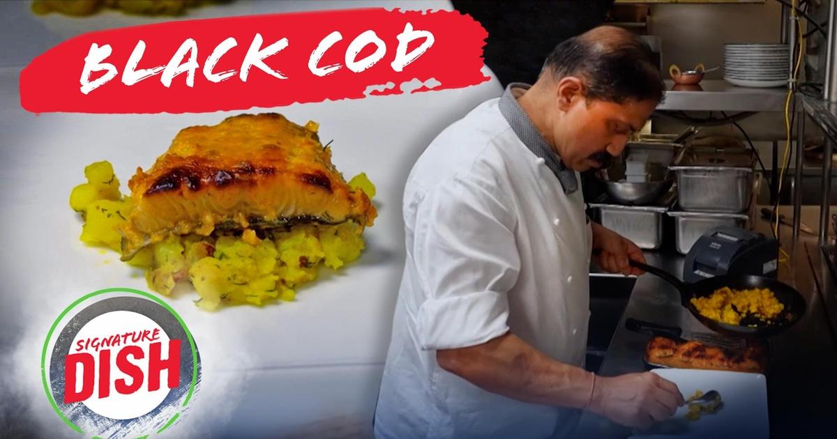 Signature Dish | Chef Vikram Sunderam's Secret to Rasika's Black Cod ...