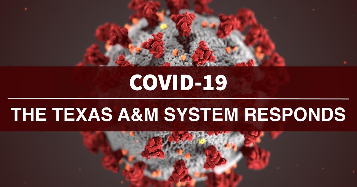 COVID-19: The Texas A&M System Responds | Patrick Stover, Dr. David ...