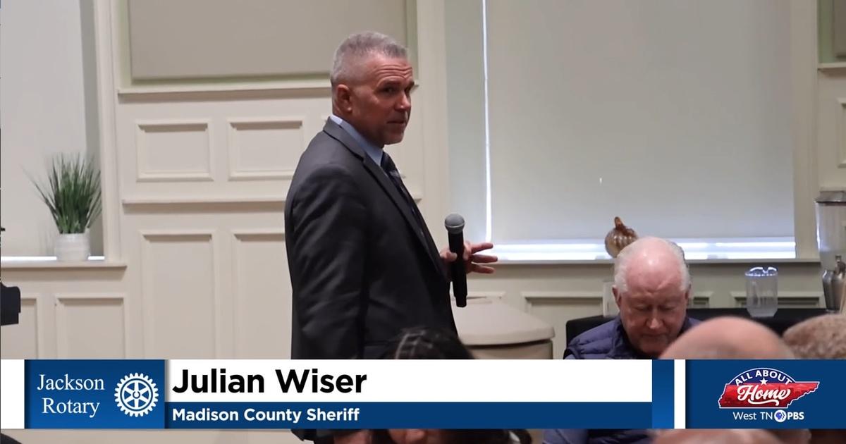 WLJT: In the Community | Jackson Rotary Club: Sheriff Julian Wiser ...