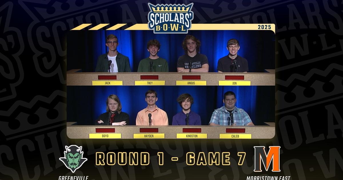Scholars' Bowl | Round 1 Game 7 | Greeneville vs Morristown East ...
