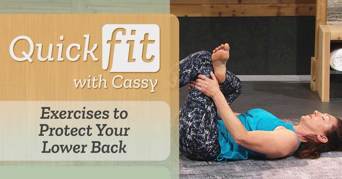Quick Fit with Cassy | Exercises to Protect Your Lower Back | Season 23 ...