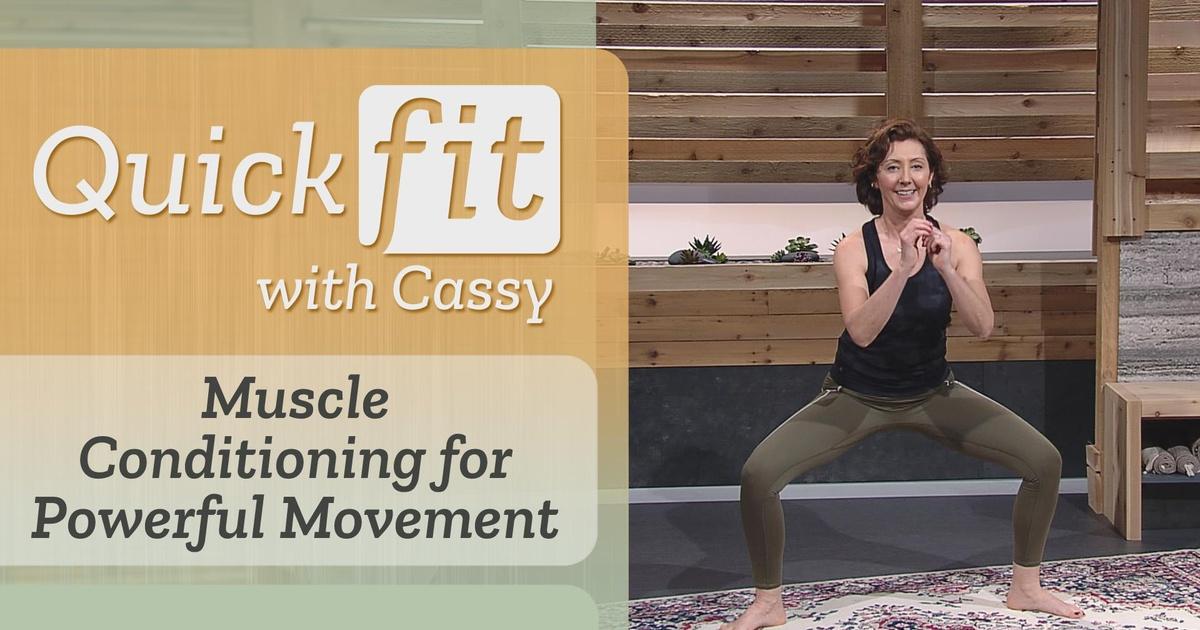 Quick Fit with Cassy | Muscle Conditioning for Powerful Movement | Season 9 | Episode 2 | PBS