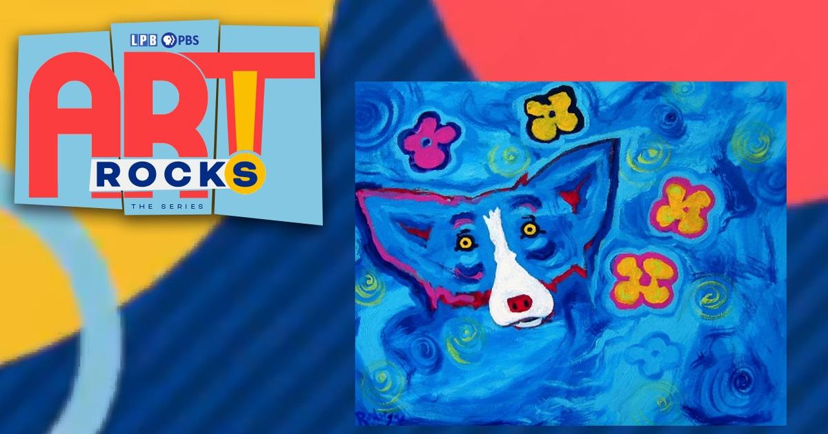 Art Rocks! | Preserving the Legacy of Louisiana Artist, George Rodrigue ...