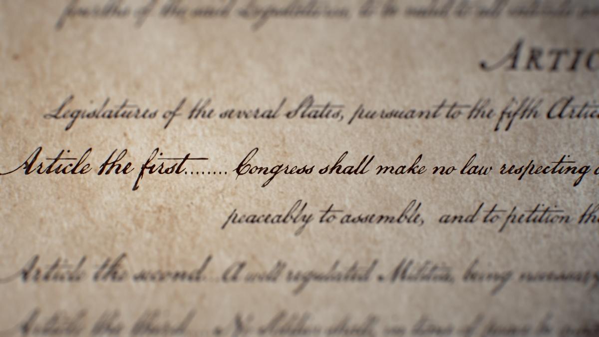 The history of the First Amendment | American Masters | THIRTEEN - New ...