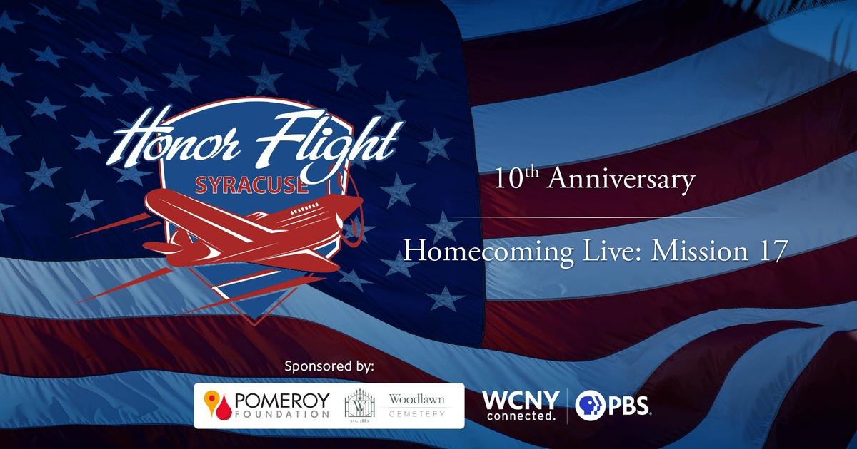 WCNY Specials | Honor Flight Syracuse Tenth Anniversary Special ...