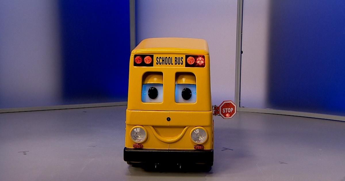 Student Spotlight | “Barney the Bus” Helps with Traffic and Bus Safety ...